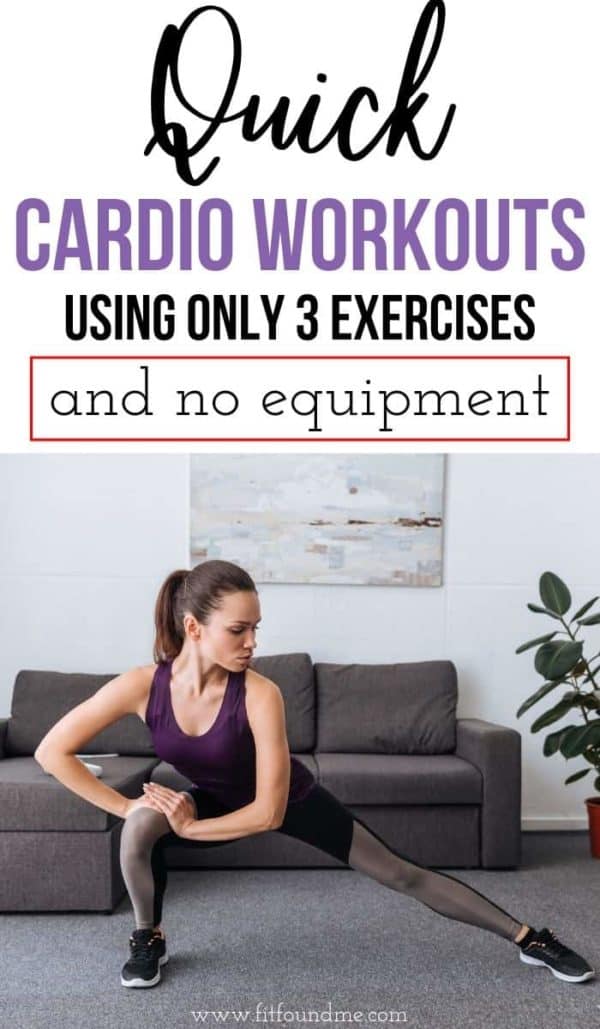 Quick Cardio Workout Using Only 3 Exercises and No Equipment