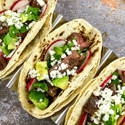 Easy Steak Street Tacos