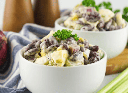 Easy Kidney Bean Salad Recipe (In Less than 15 min)