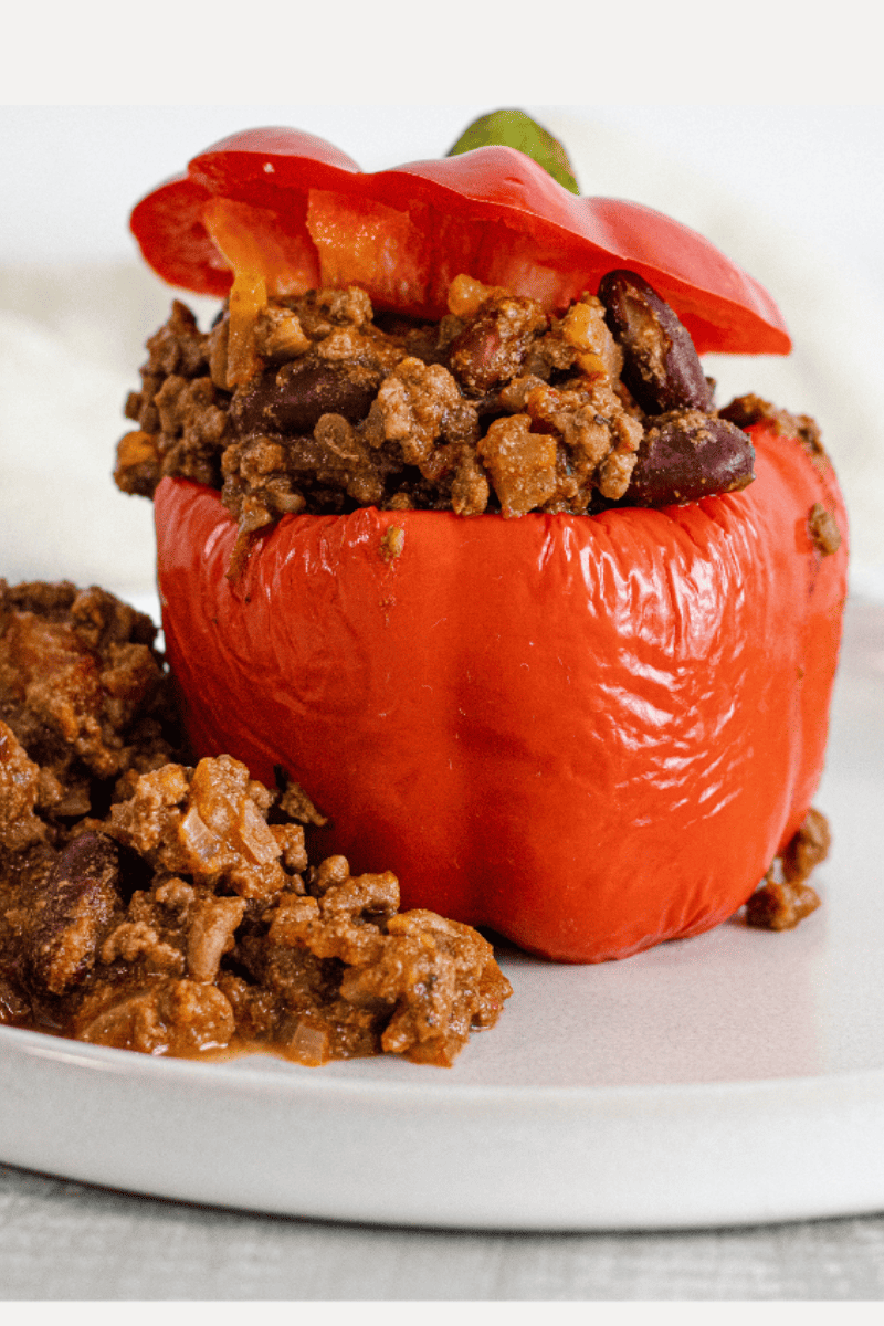 Chili Stuffed Peppers