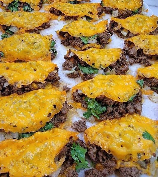 Mini Cheese Shell Tacos Recipe