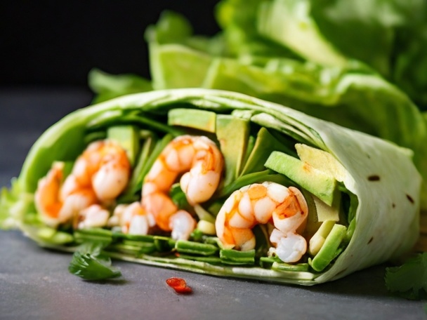 Chili Lime Shrimp Wraps Recipe