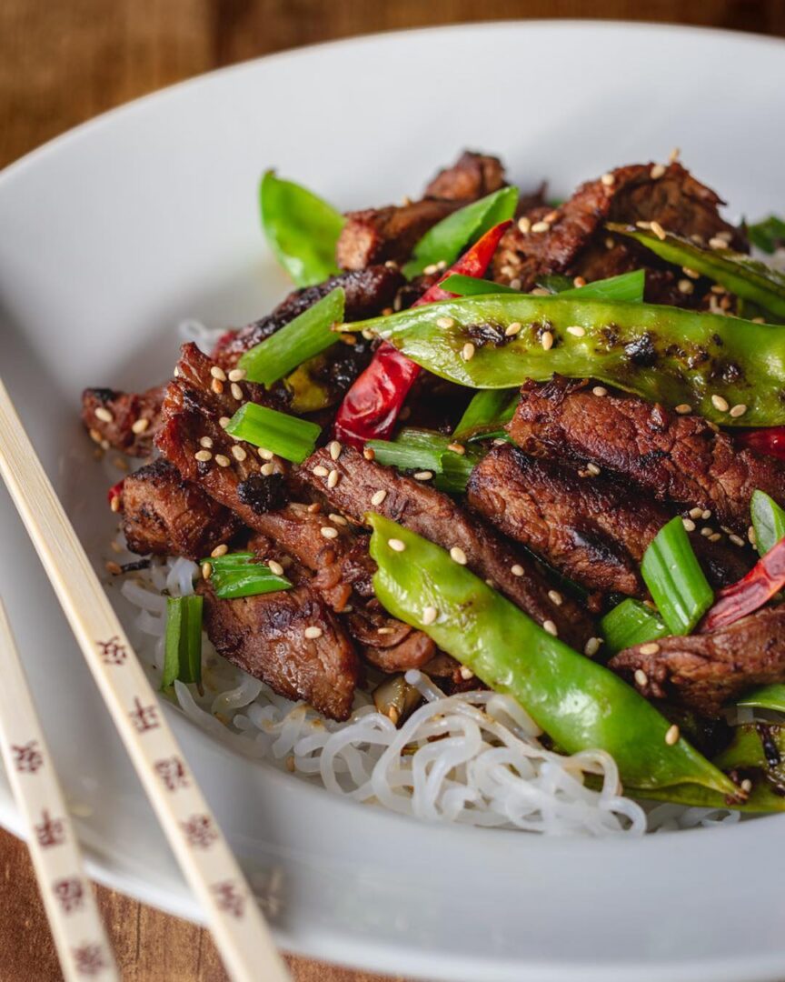 Spicy Sesame Beef Recipe
